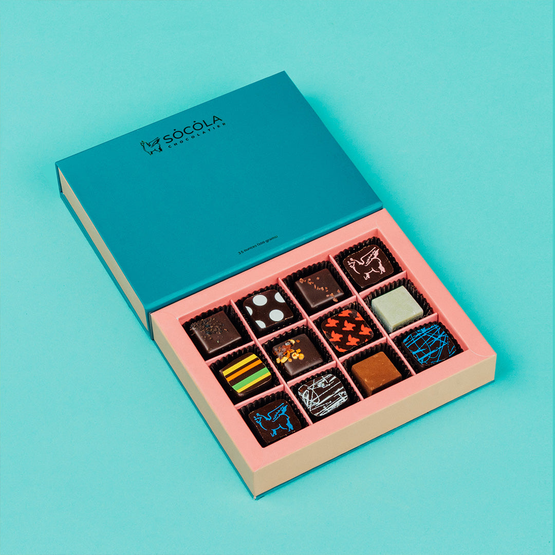 Assorted Chocolate Truffle Box | Socola Chocolatier